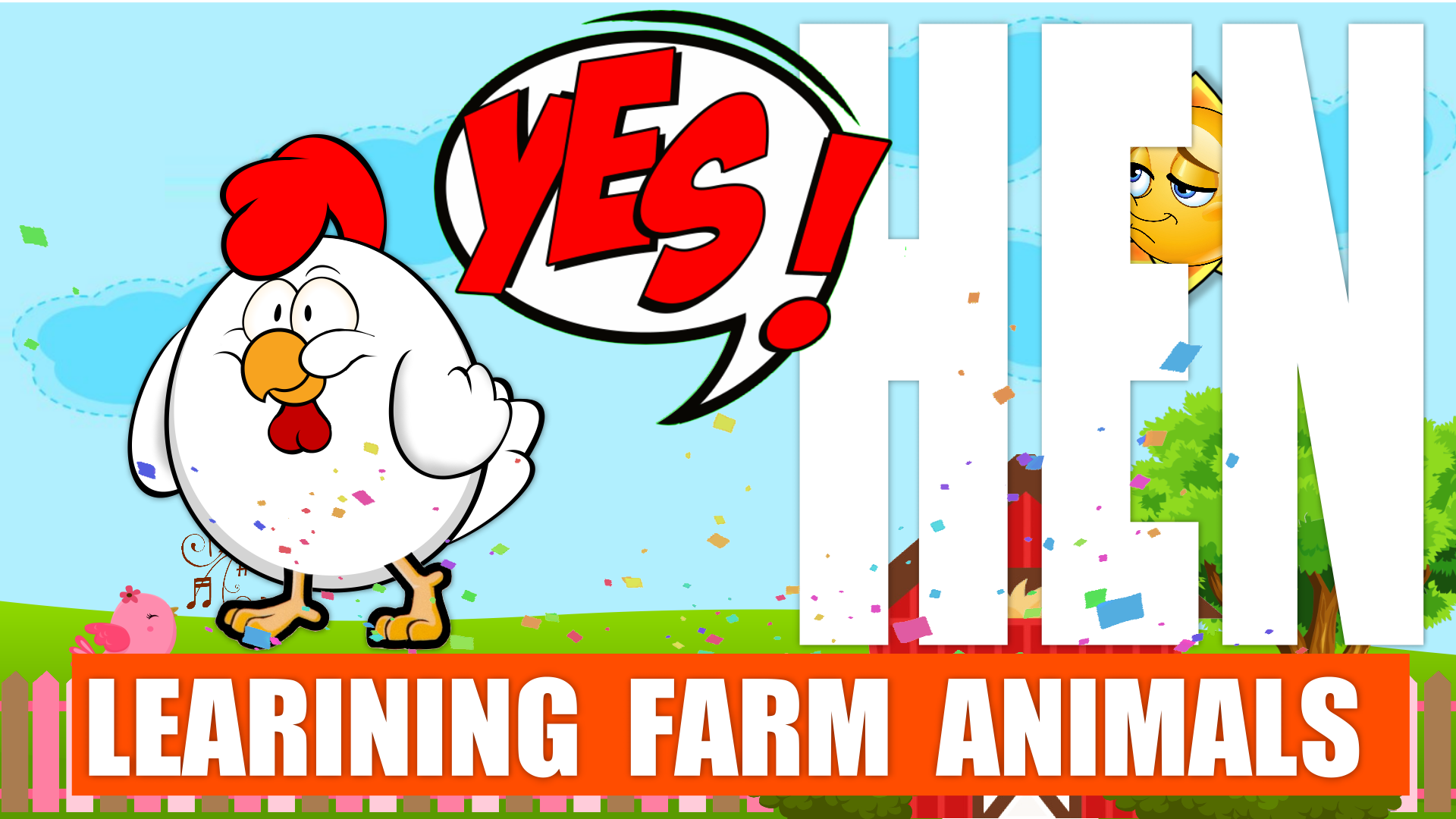 Learning Farm animals and colors with sounds-part 3 | COLORCOUNTFUN ...