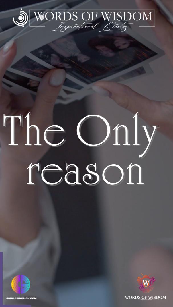 The Only reason why people hold onto ... ~ DICE-news