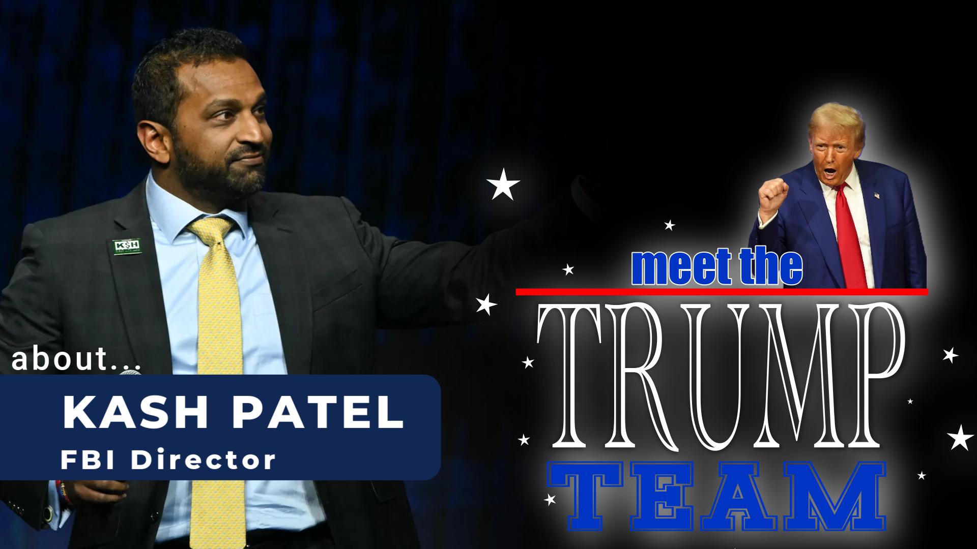 Trump taps Kash Patel in controversial pick for FBI director ~ DICE-news