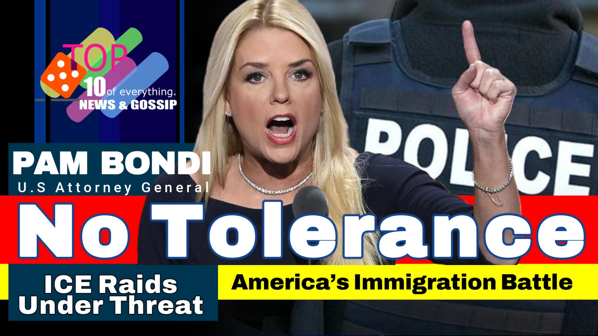 Pam Bondi Takes on FBI-ICE Leaker: America’s Immigration Crackdown ...