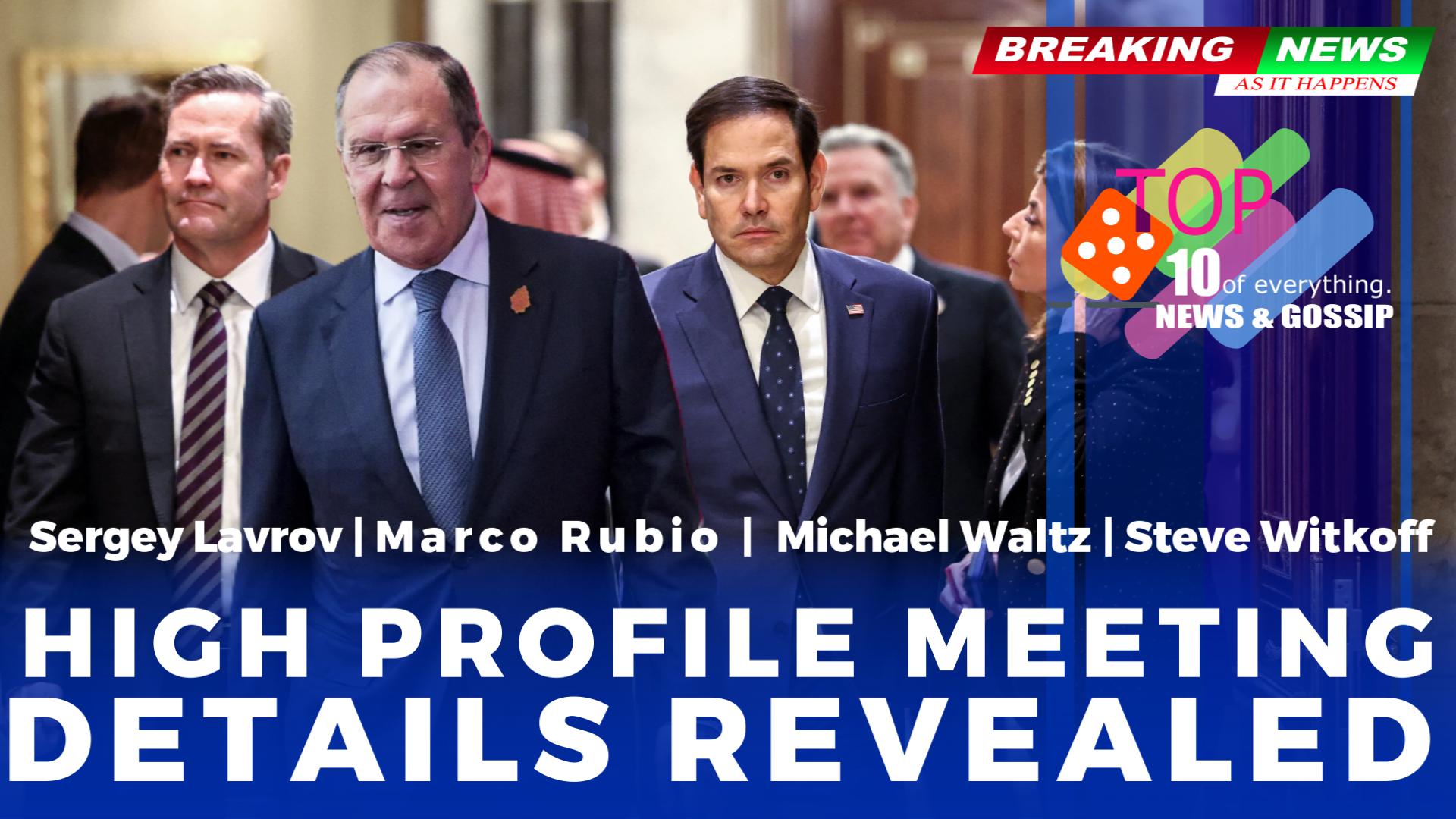 BREAKING | Russia's Lavrov reveals what he Discussed with Mark Rubio in ...